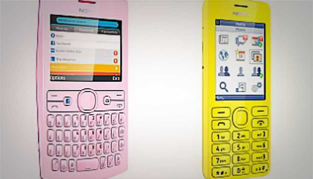 Nokia unveils dual-SIM Asha 205 and Asha 206 low-cost feature phones ...