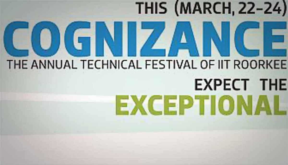 Cognizance 2013, IIT Roorkee's annual tech fest commences March 22 | Digit
