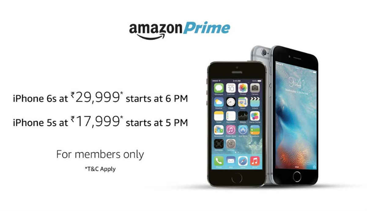 Amazon Prime Deal: Apple iPhone 6s available at Rs. 29,999 | Digit