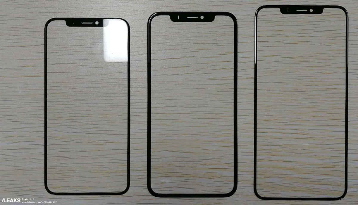 Front panels of new iPhones leak, LCD iPhone seen with thicker bezels ...