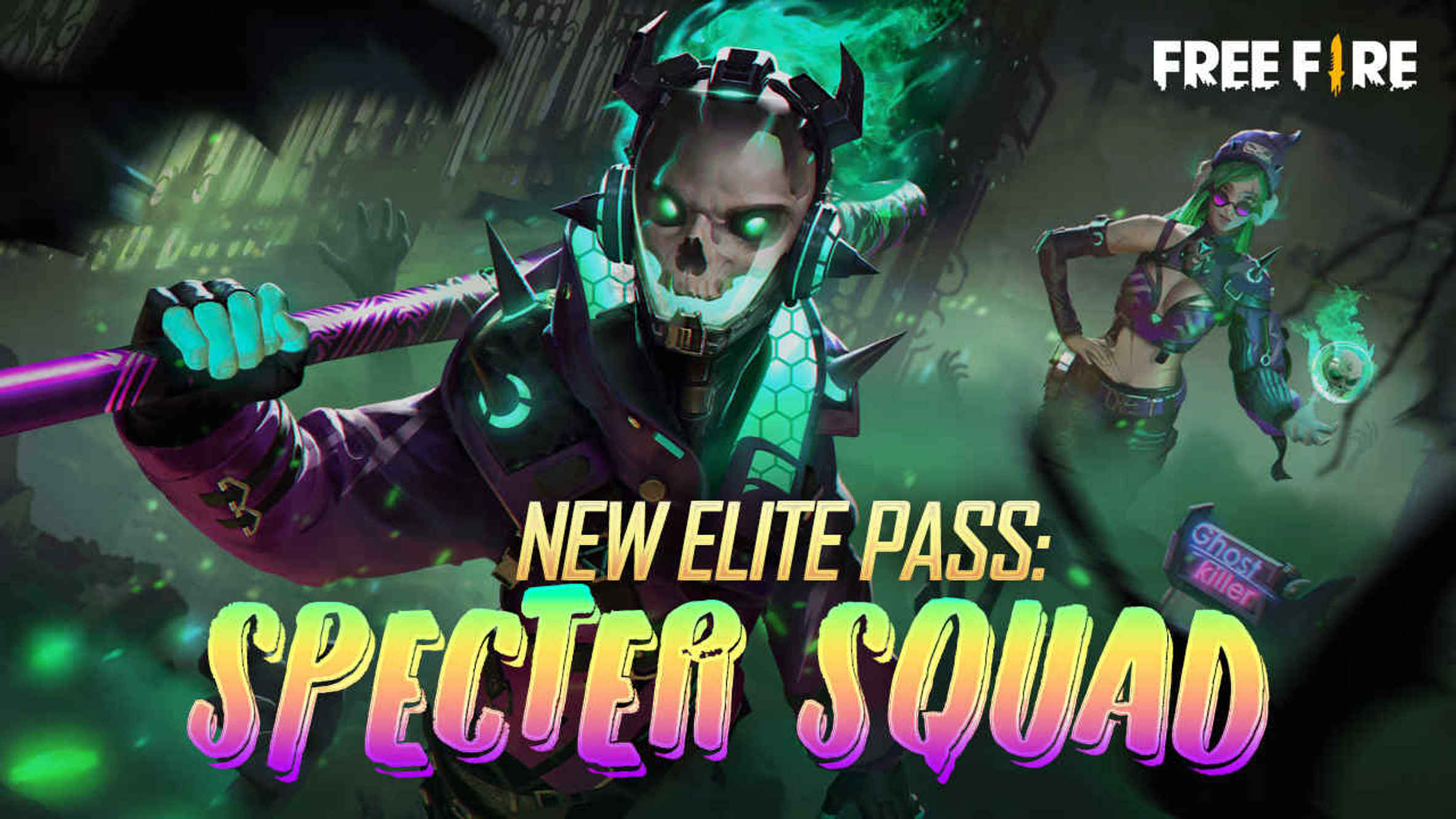 Garena Free Fire Announces new Specter Squad Elite Pass for January ...