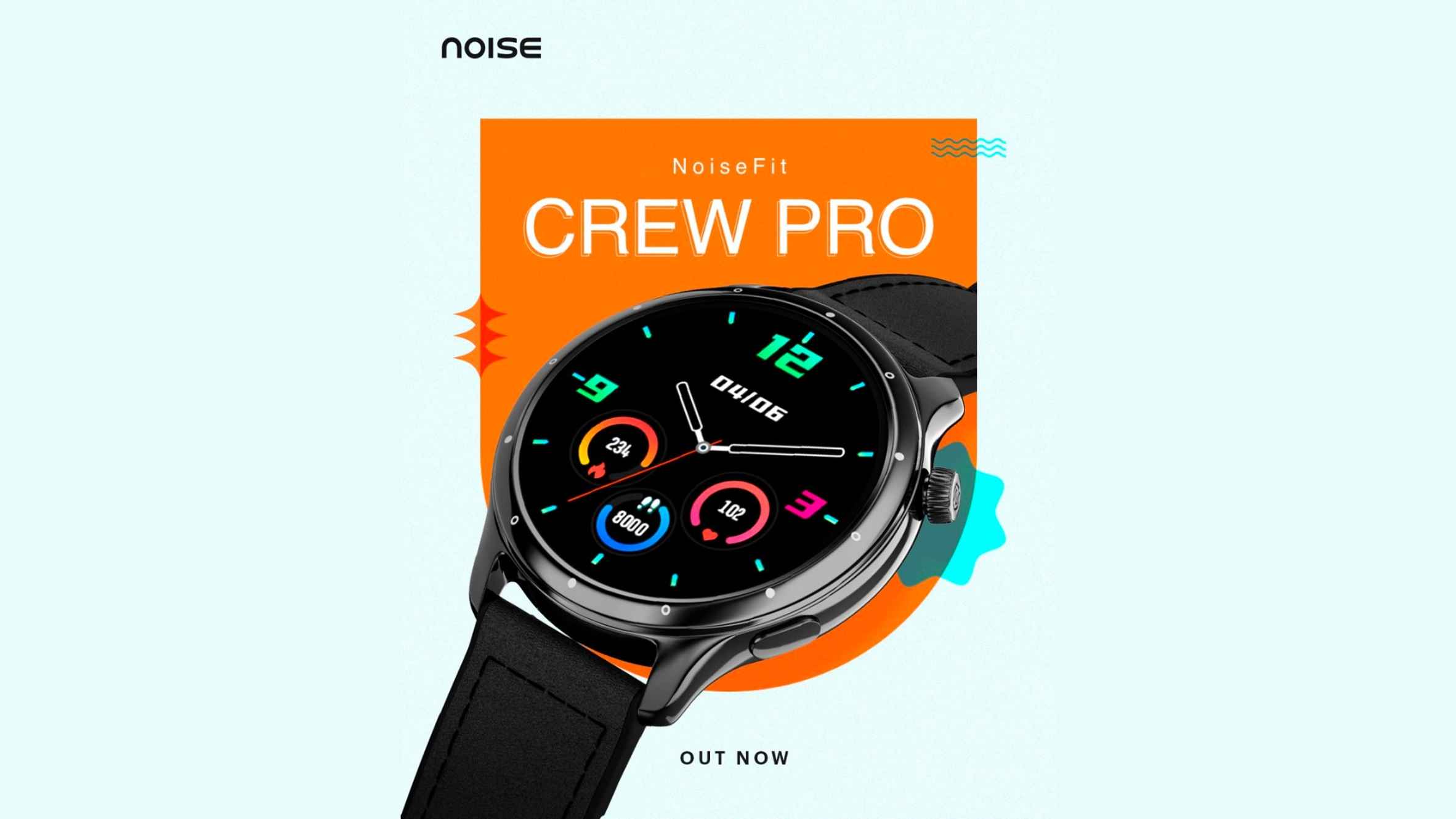 NoiseFit Crew Pro smartwatch launched at ₹2199: Is it specced to heat ...