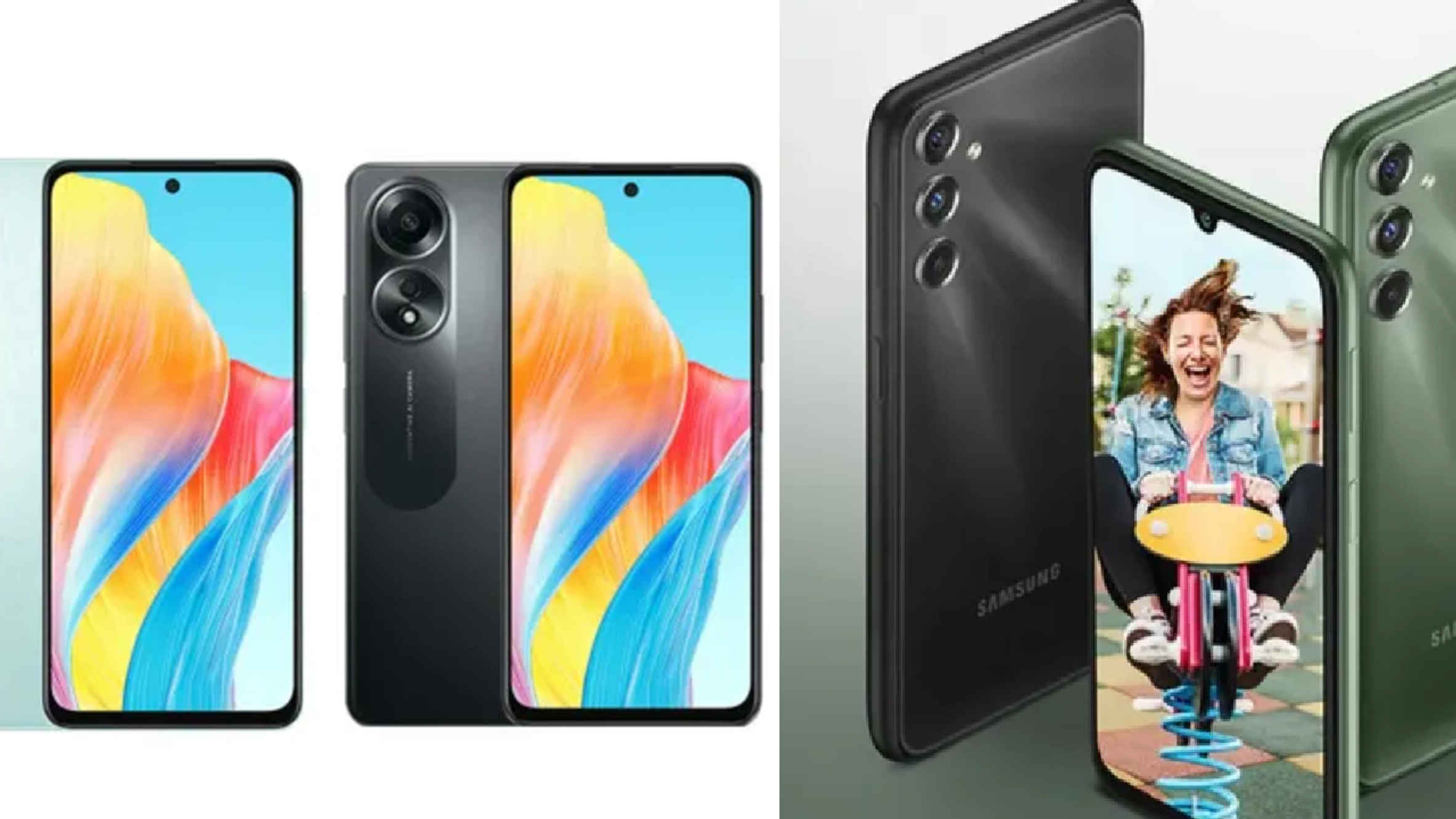 Oppp A58 4G Vs Samsung Galaxy F34 5G: 20,000-এর মধ্যে কে কাকে টপকে গেল ...