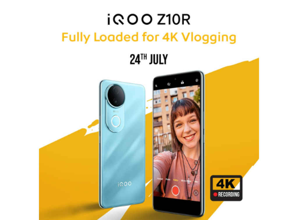 20000 രൂപയ്ക്ക് താഴെ iQOO Z10R വരുന്നൂ... 32MP 4K ഫ്രണ്ട് സെൻസറുള്ള സ്റ്റൈലിഷ് ഫോൺ അടുത്ത വാരം!