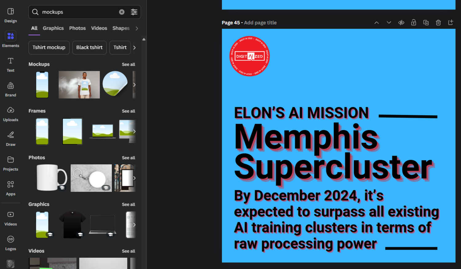 How to create interactive and video content in Canva?