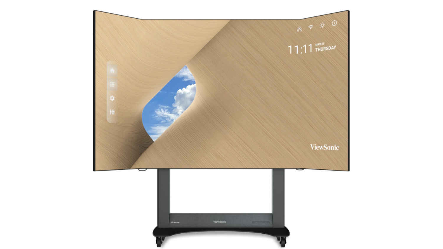 ViewSonic launches foldable 138-inch LED display in India with plug-and ...